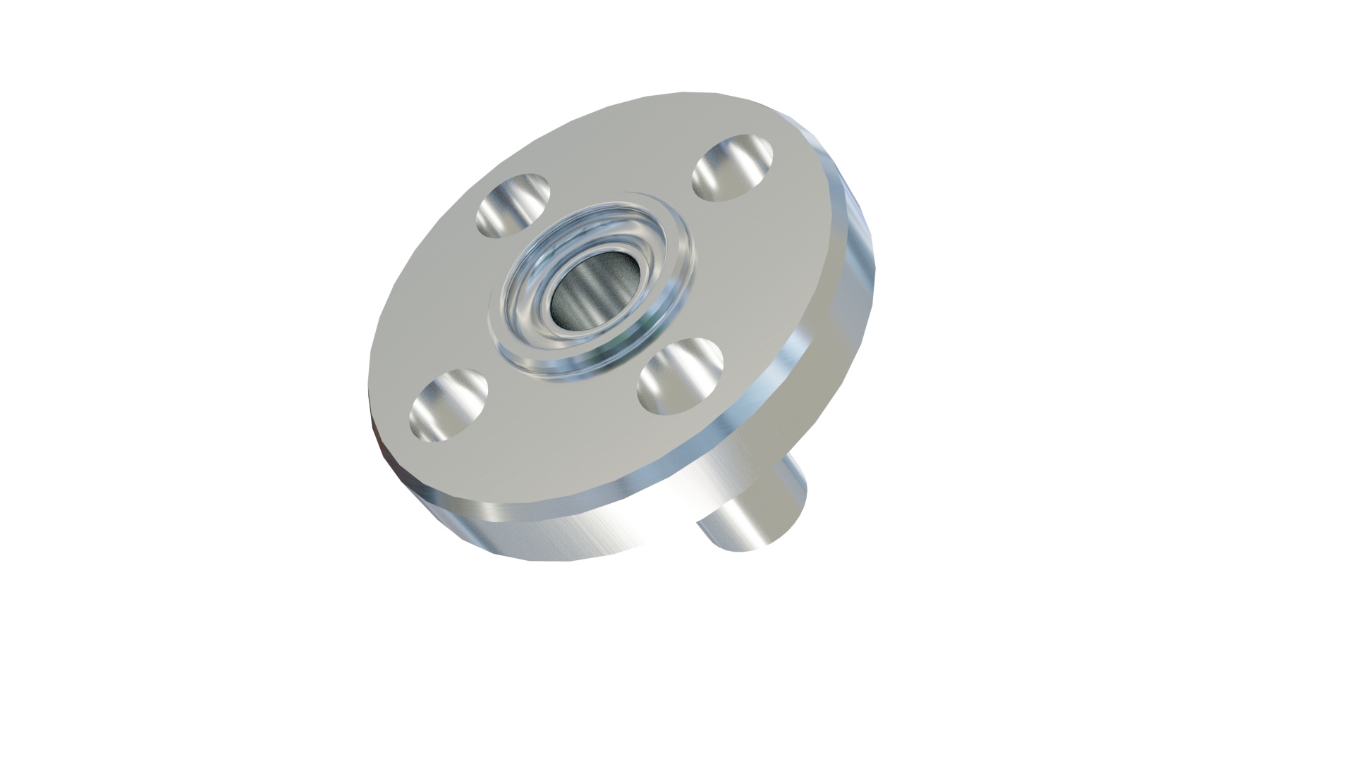 Asept. Flens met groef DN25 316L | SKS