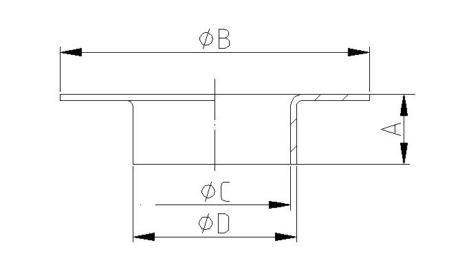 Weld-neck collar 21.30x2.00 304 | SKS Online
