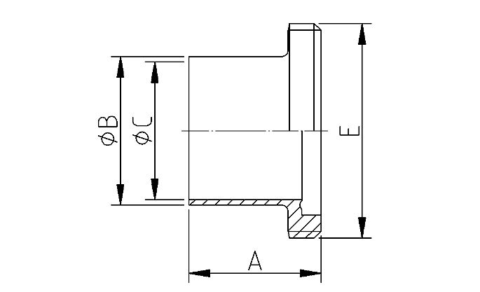 DIN11864 Welding male parts | SKS | Stainless Steel