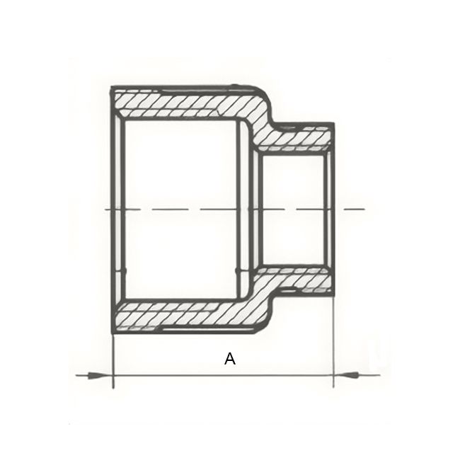 Reducing sockets (inside / inside) | SKS | Stainless Steel