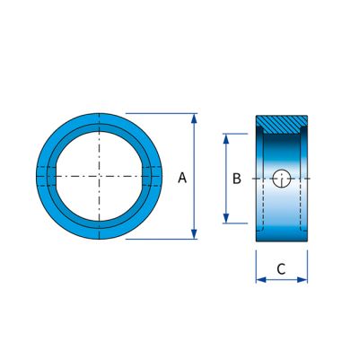 Kieselmann butterfly valve body | SKS | Stainless Steel