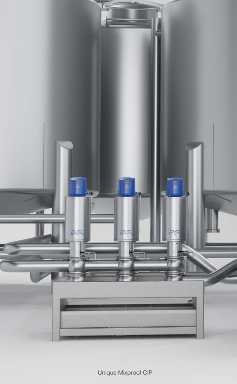 Alfa Laval Unique Mixproof CIP en Process