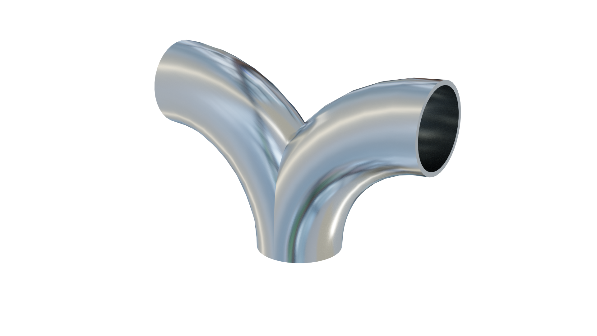 Double tee bend 70x2 316L pol. | SKS Online