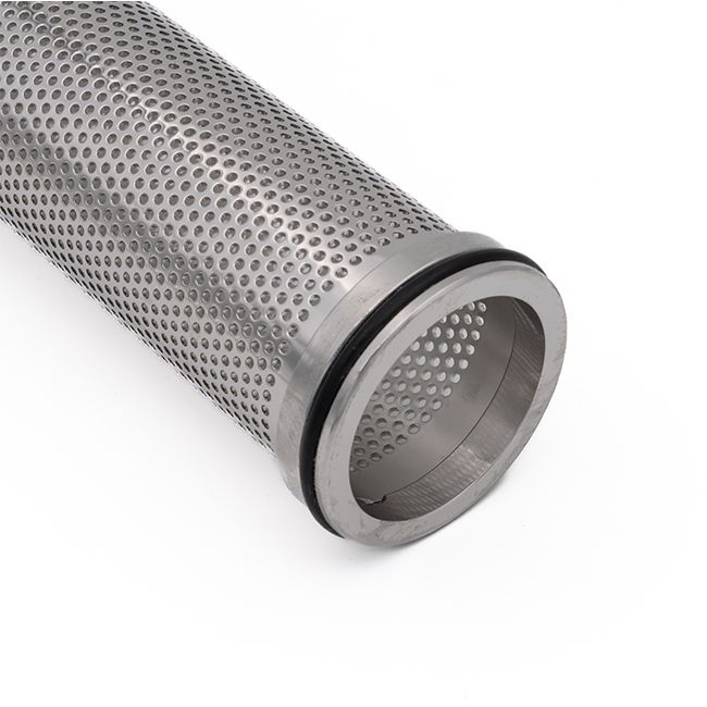 Strainer Angular tube filter DN40/DN65 304 FKM Perf. ø5,0 | SKS Online