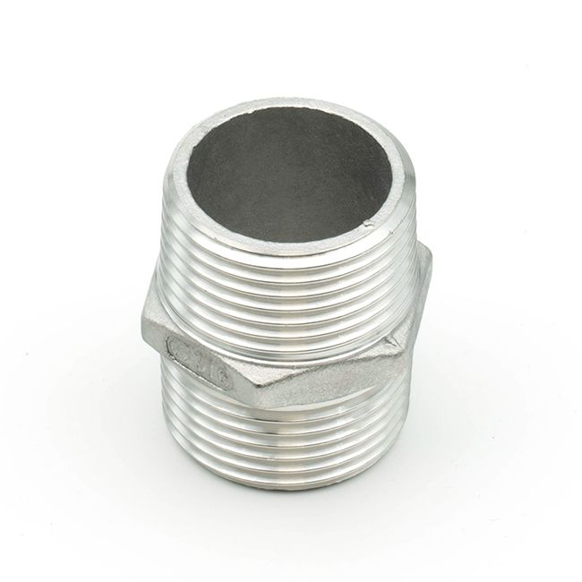 BSP Hexagon nipple 1" 316 | SKS Online