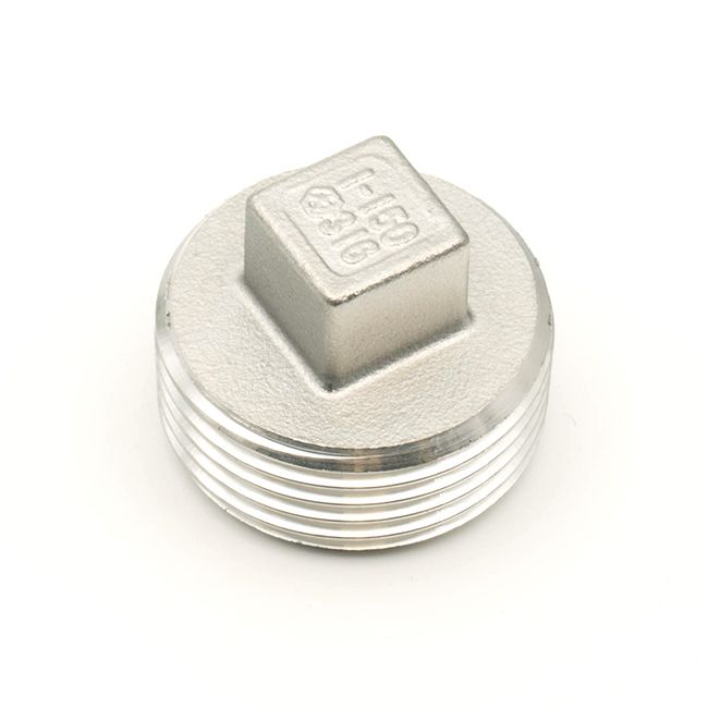 BSP Square plug 1,25" 316 | SKS Online