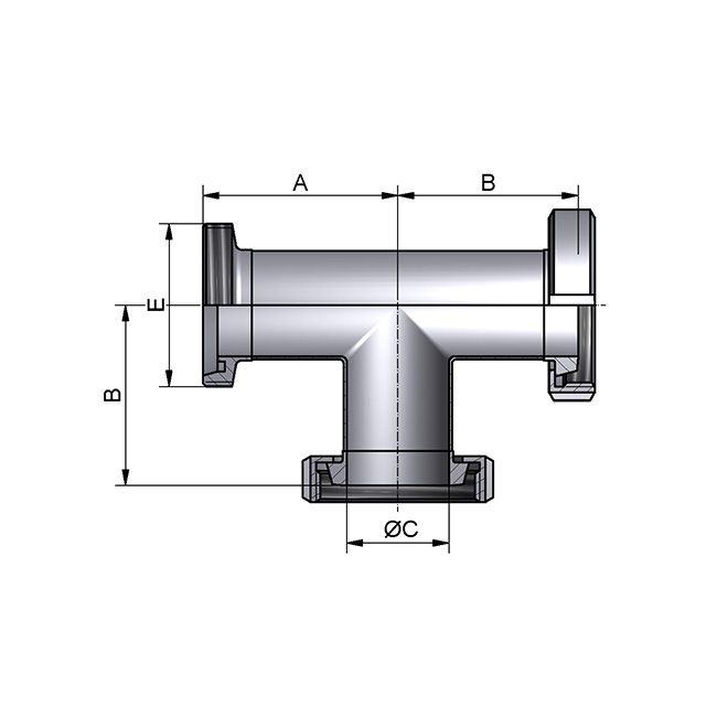 Connection T-pieces | SKS | Stainless Steel